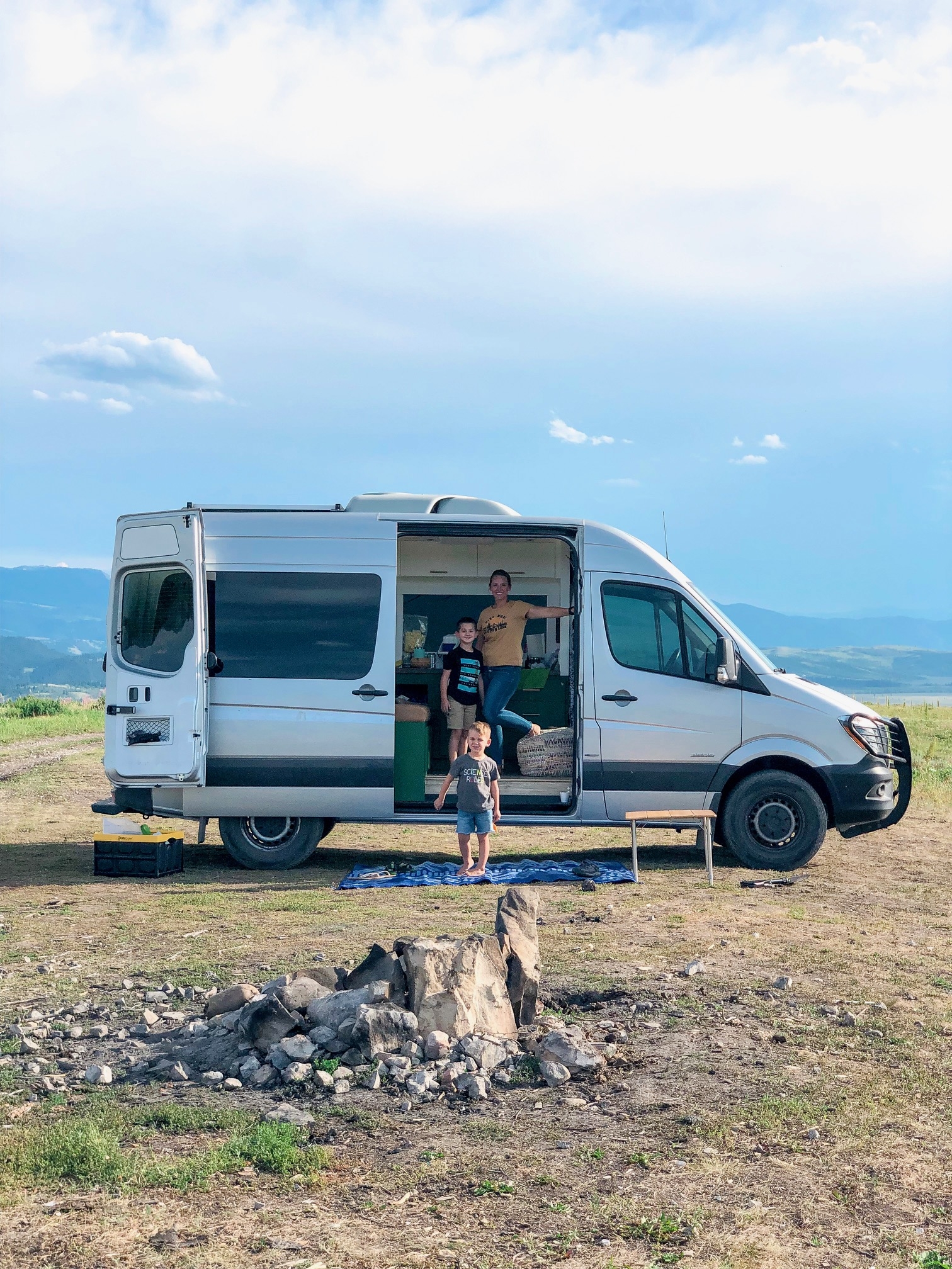 Jackson Hole boondocking van life – Never Say Someday