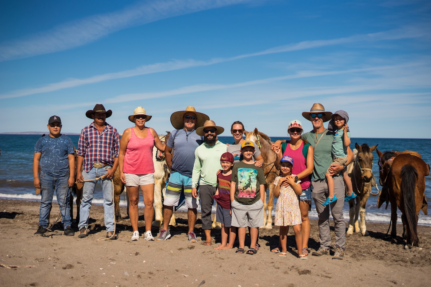 Horseback riding on Bahia Concepcion beaches Mulege cowboy – Never Say ...